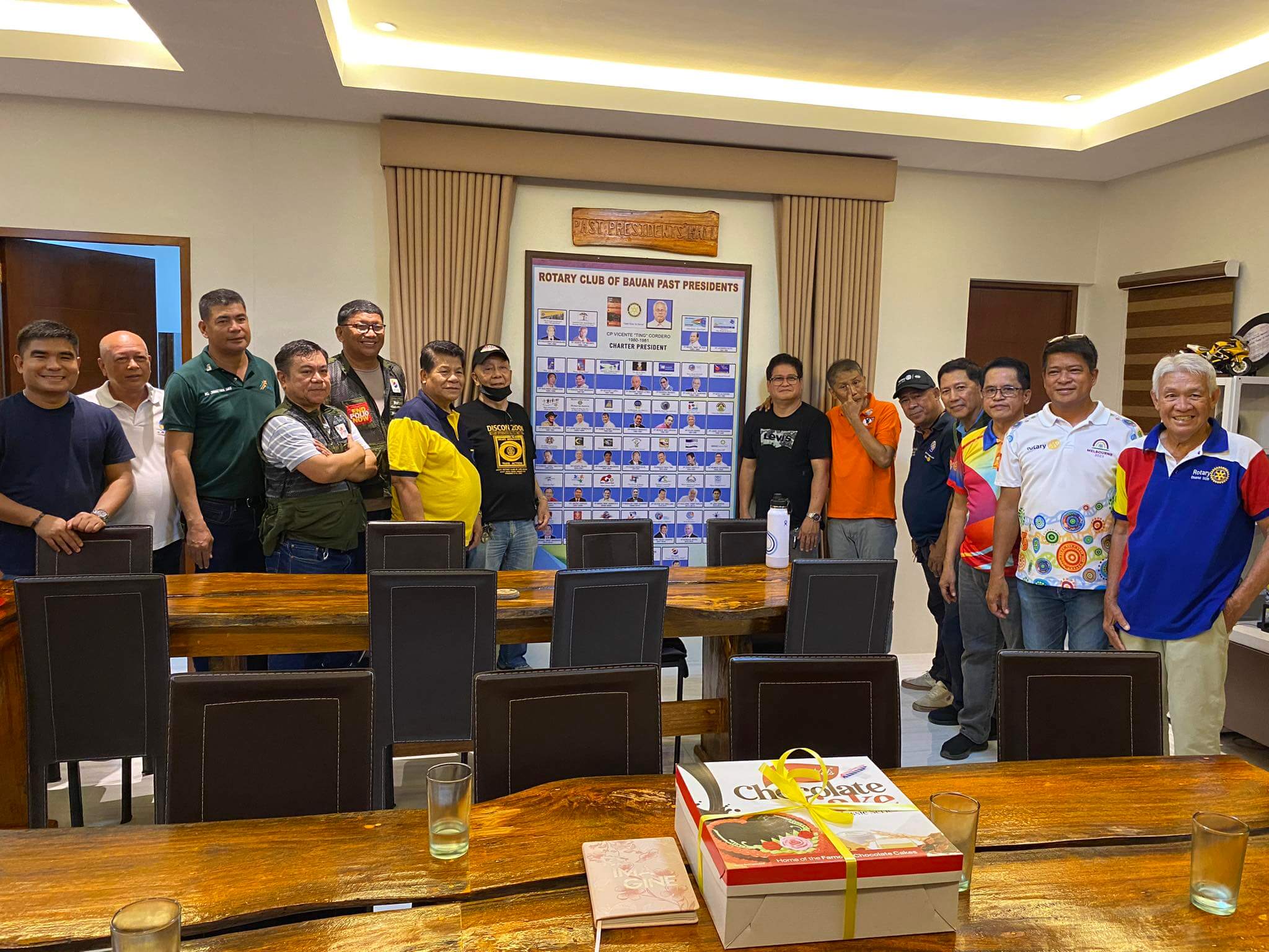 Past Presidents Hall | Rotary Club of Bauan